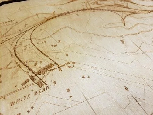 Topographical Map of Rossland's Railways — Rossland Museum & Discovery ...