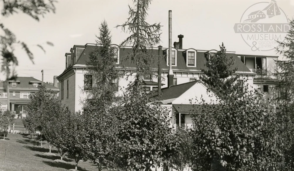 Mater Misericordiae Hospital — Rossland Museum & Discovery Centre