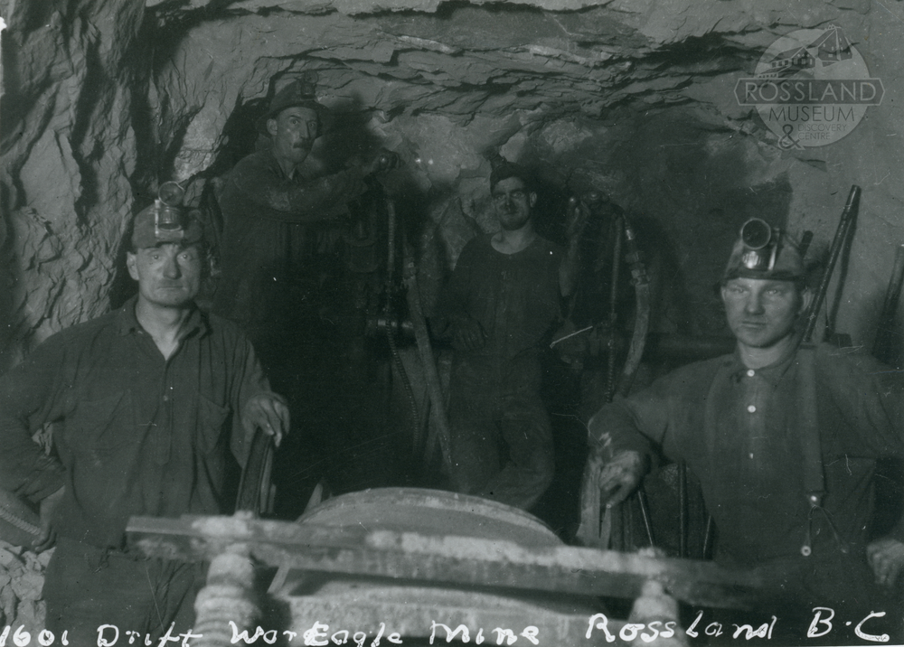 The Rossland Mines — Rossland Museum & Discovery Centre