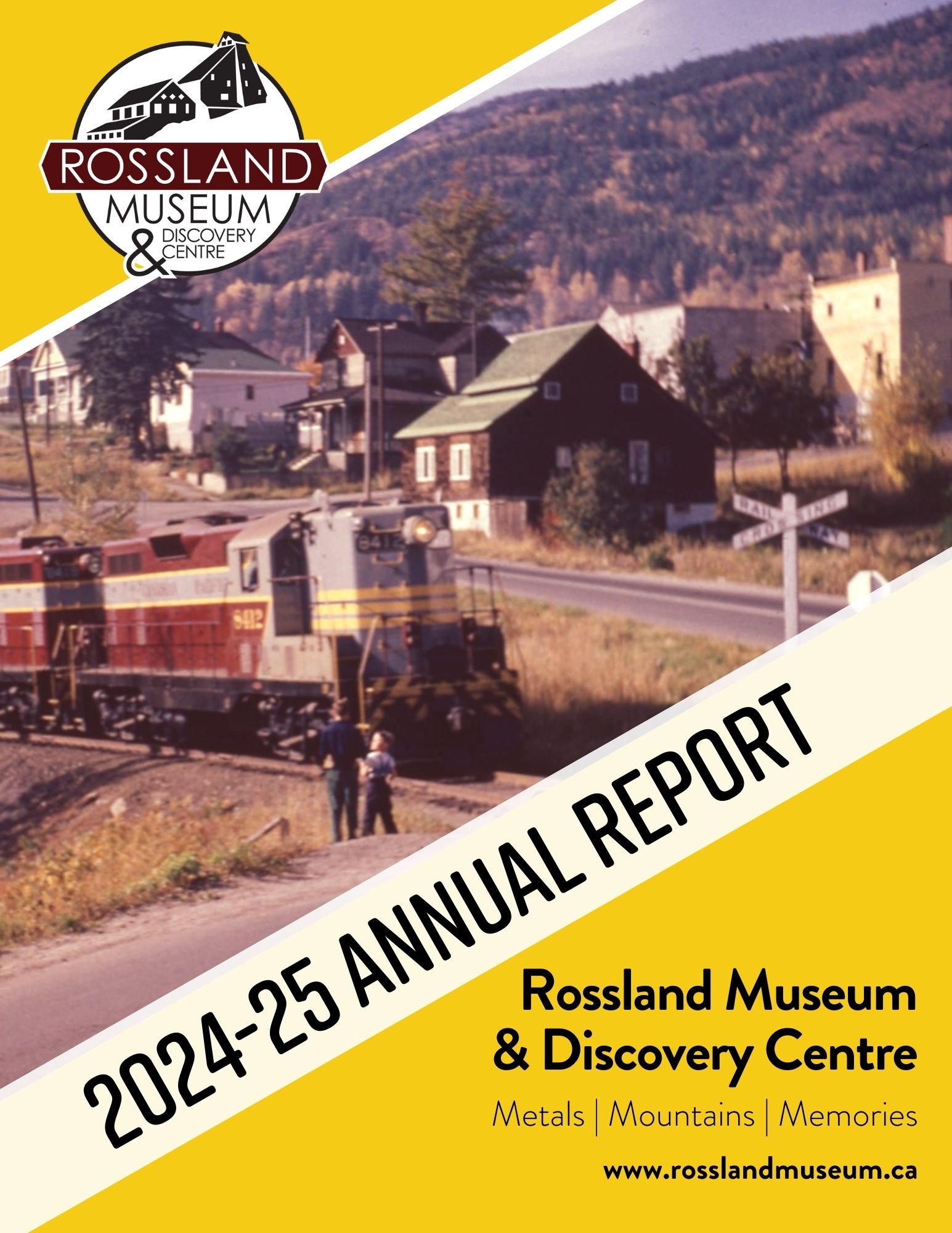 2025 Annual Report & New Board — Rossland Museum & Discovery Centre
