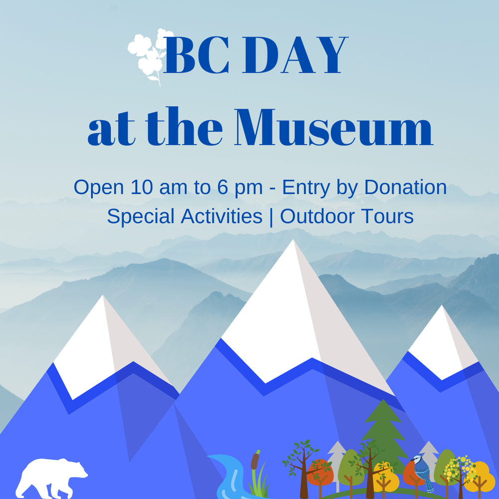 BC Day at the Museum — Rossland Museum & Discovery Centre