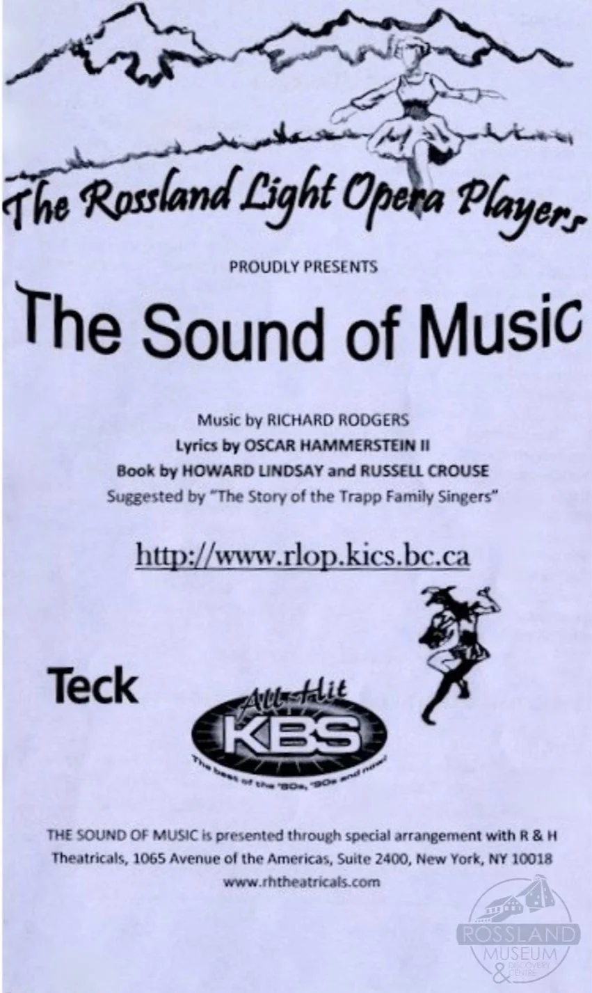 Behind the Curtain: The History of the Rossland Light Opera Players ...