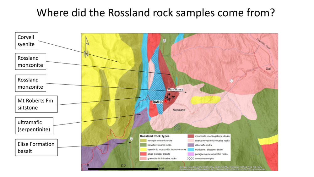 Rossland's Geology — Rossland Museum & Discovery Centre