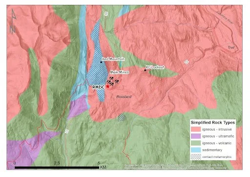 Rossland's Geology — Rossland Museum & Discovery Centre