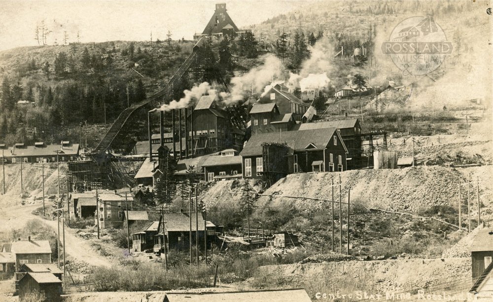 The Rossland Mines — Rossland Museum & Discovery Centre