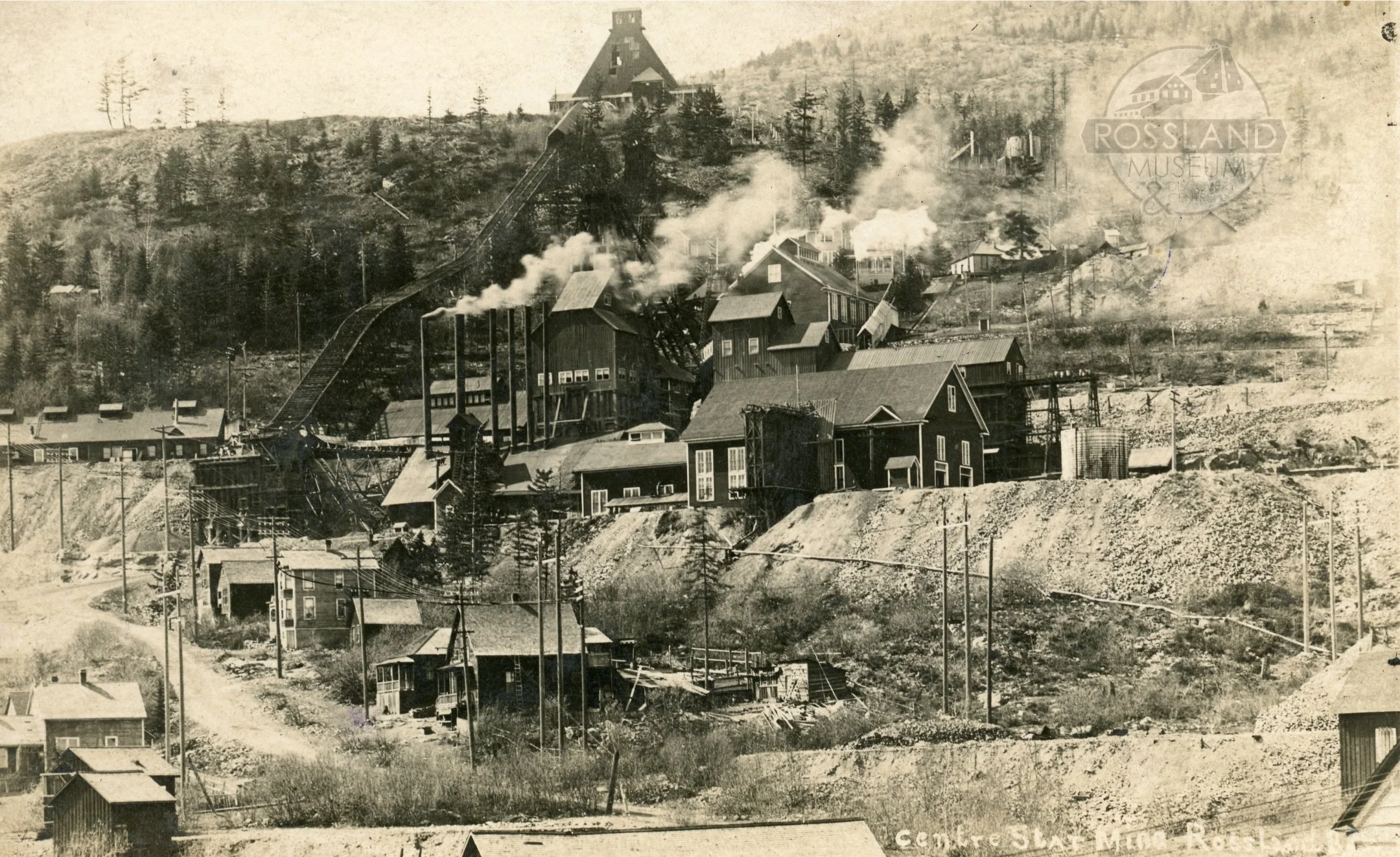 The Rossland Mines — Rossland Museum & Discovery Centre