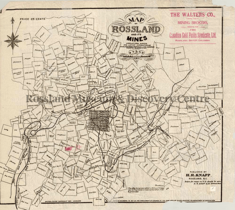 The Rossland Mines — Rossland Museum & Discovery Centre