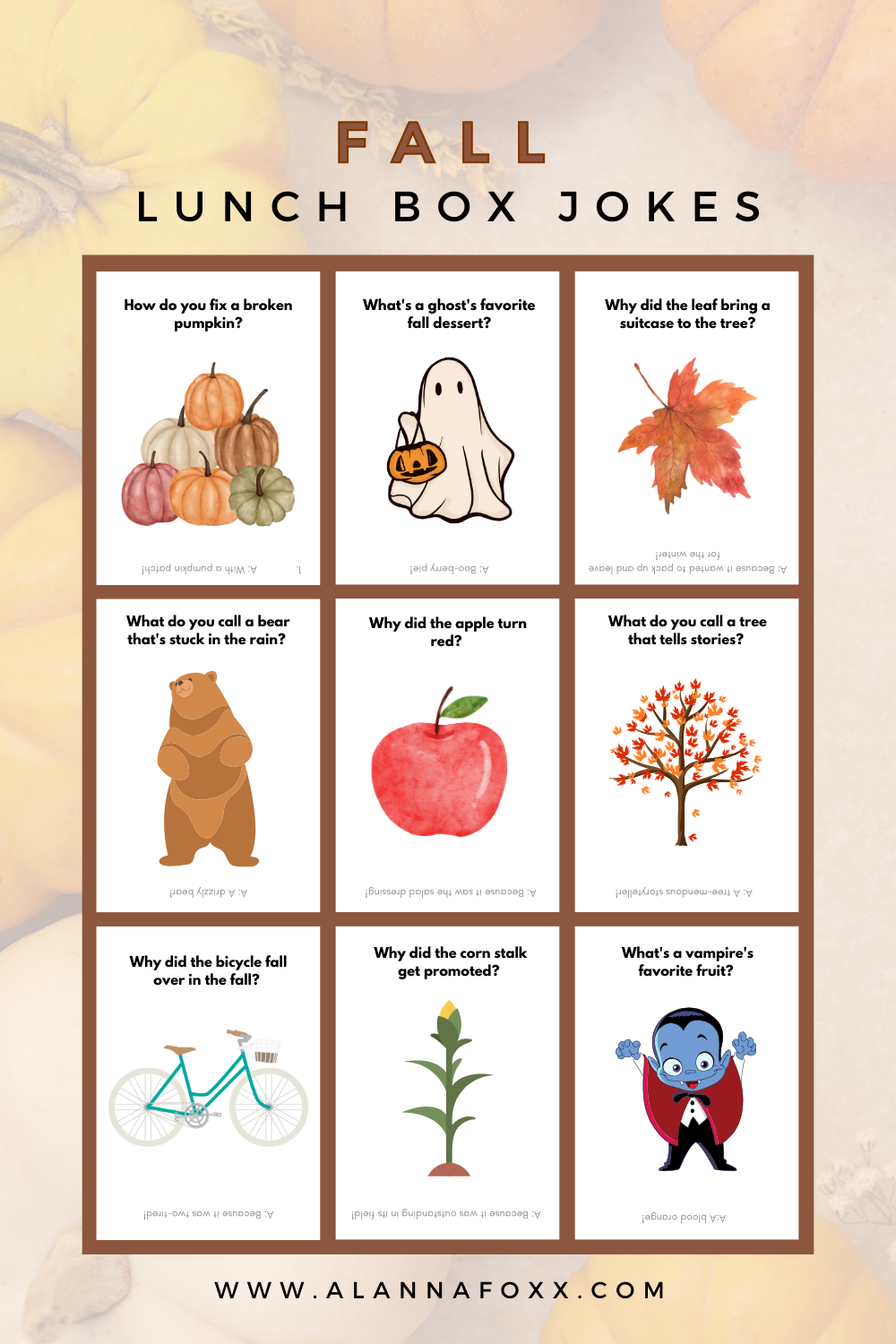 How I Make My Daughter's Day Brighter with Lunchbox Joke Cards ...