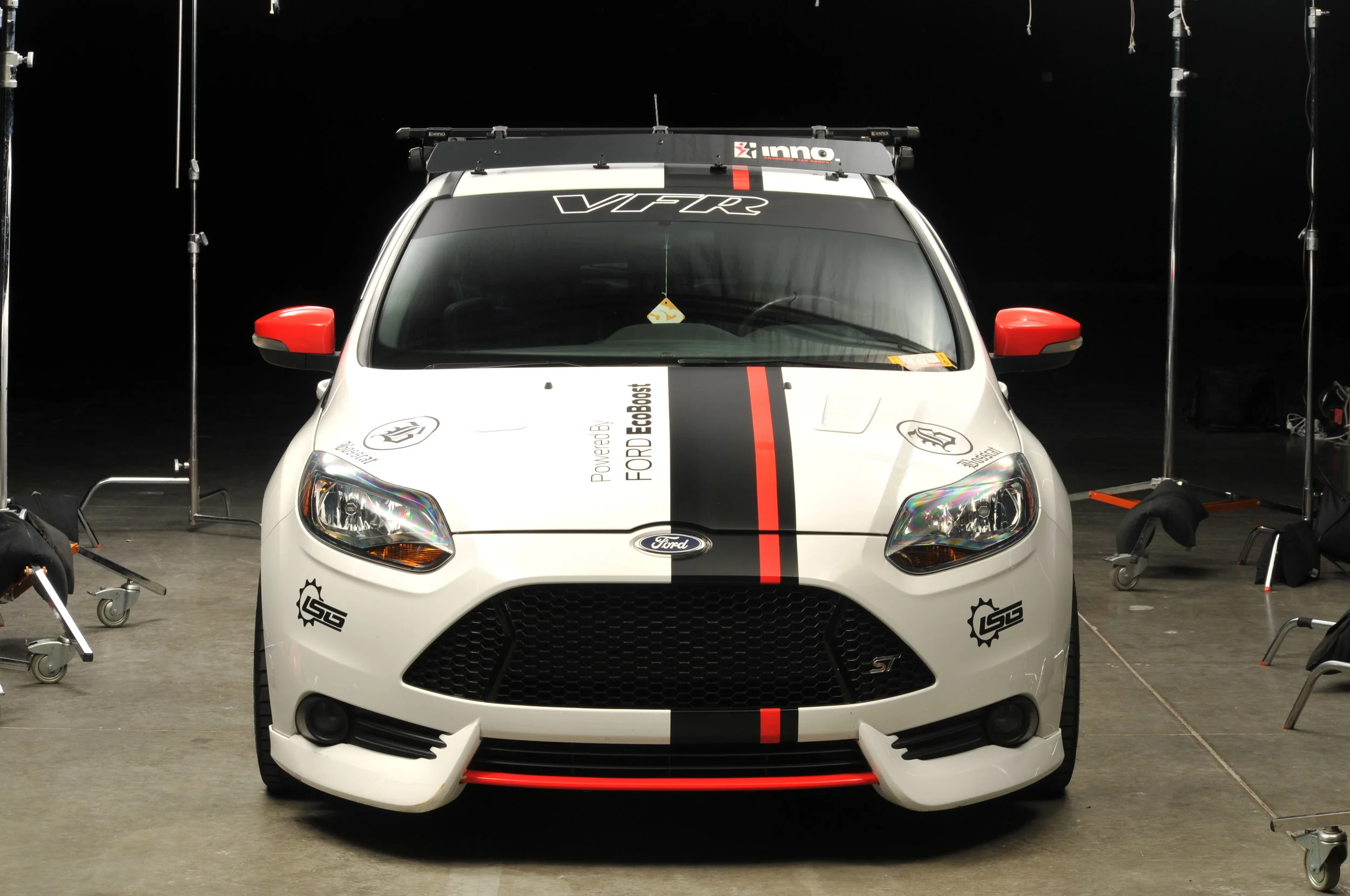 Ford Focus St White Shelby