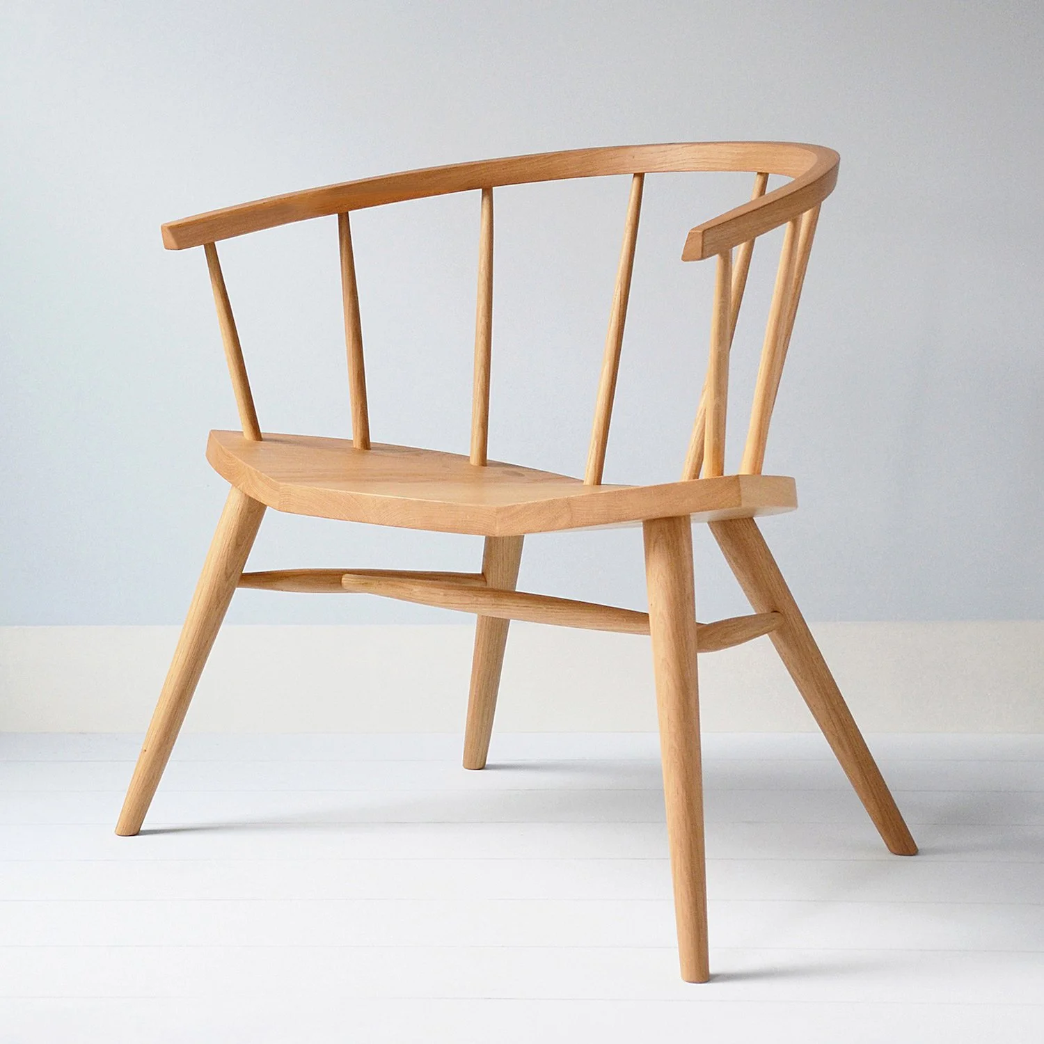 Chris Eckersley: Devon Chair (English Ash) — Fen Ditton Gallery