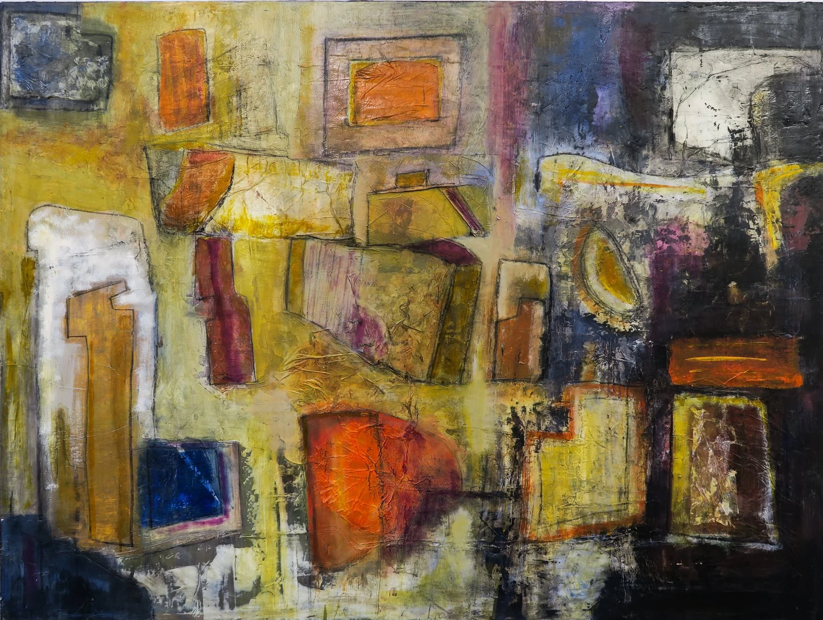 Rosemary Cullum: Abstract Materality — Fen Ditton Gallery