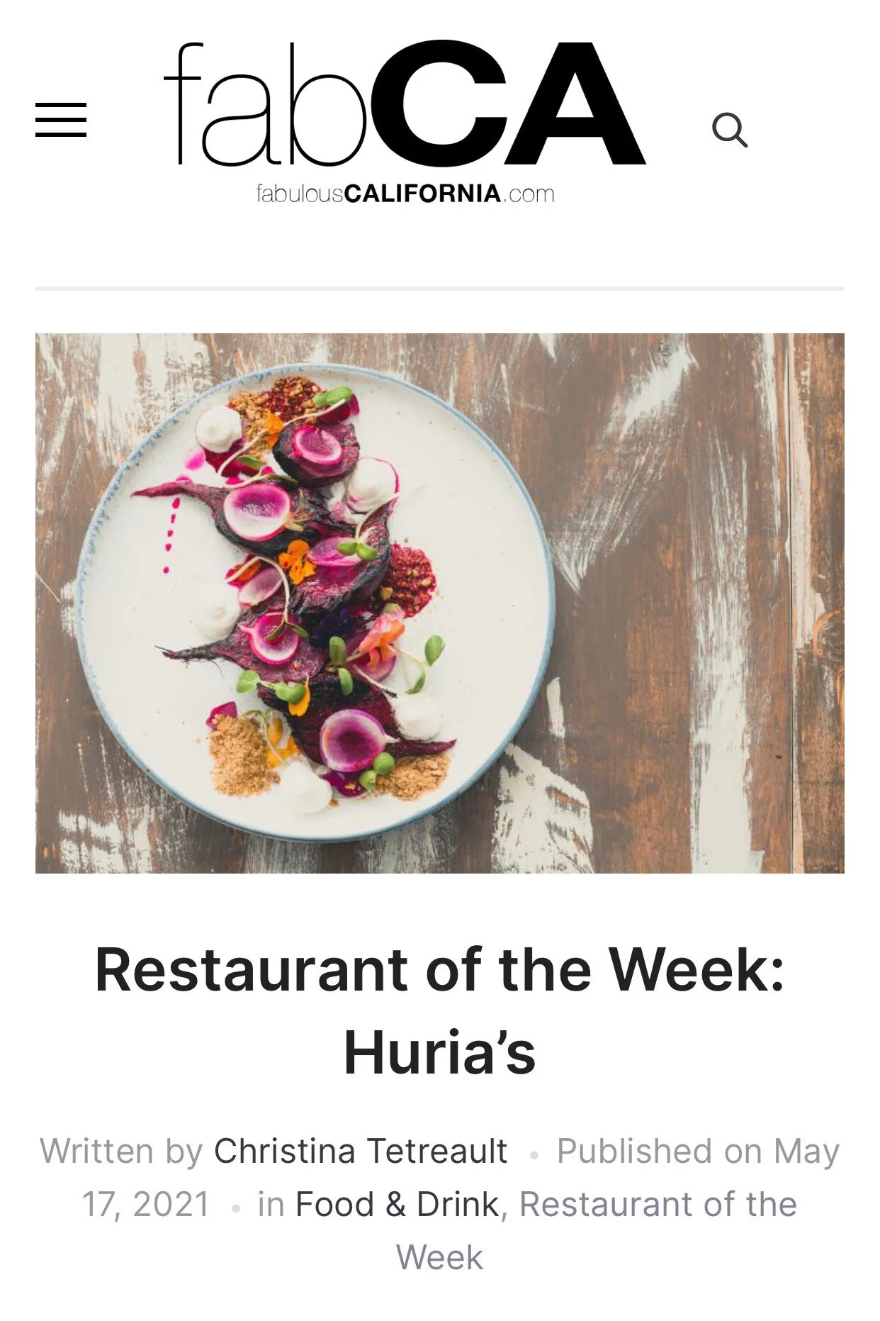 Huria's