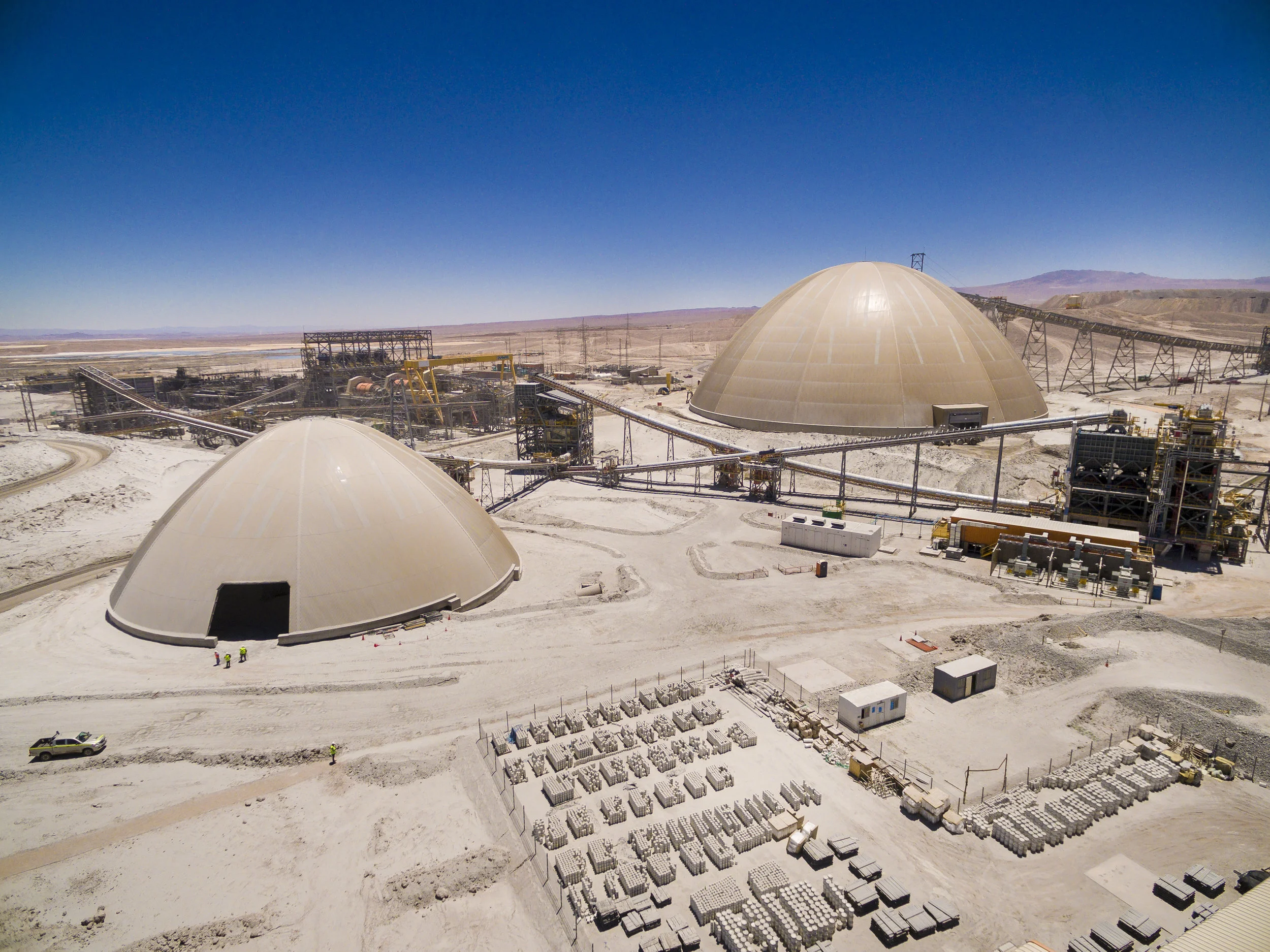 Bulk Storage Domes — Geometrica