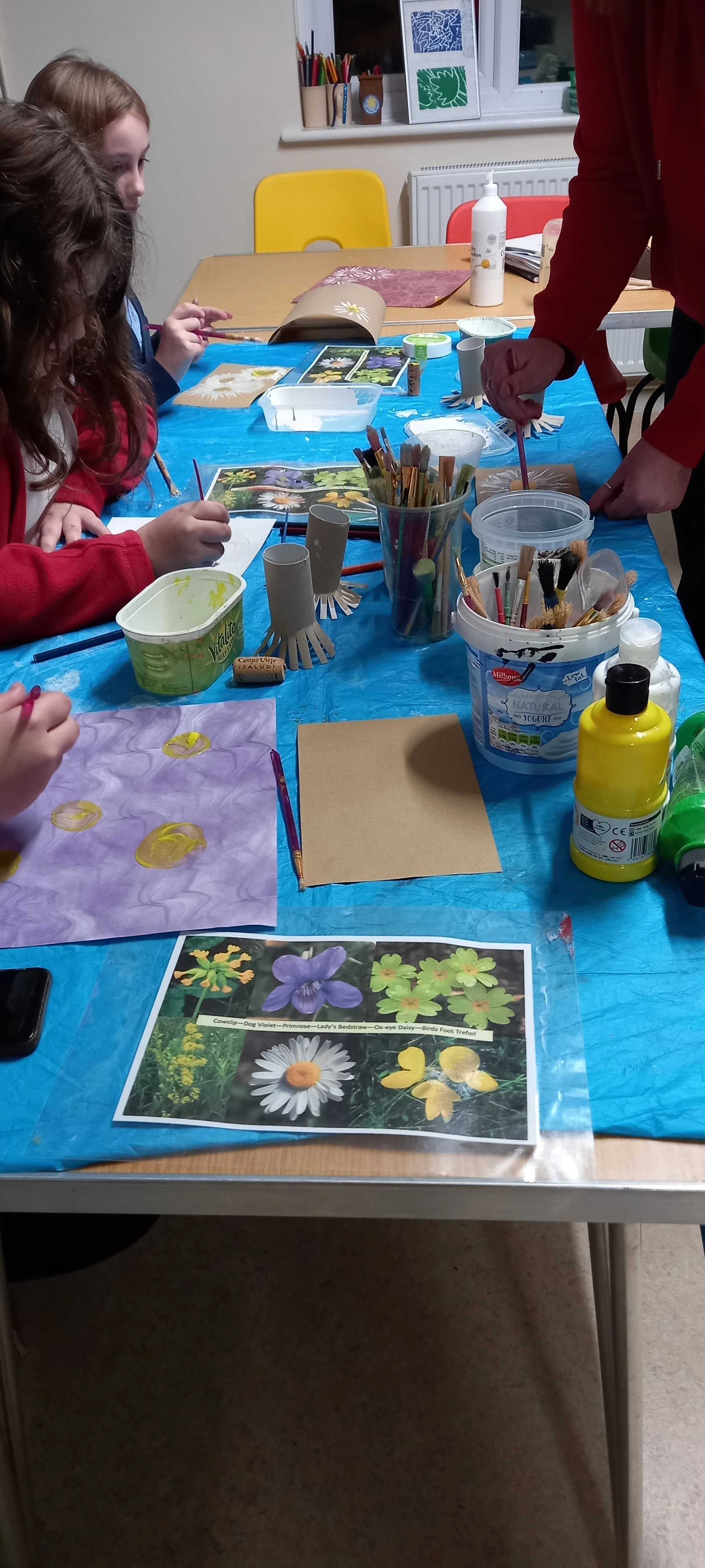 ATU-AYC Wildflower Artwork Goes On Public Display — Andover Trees United