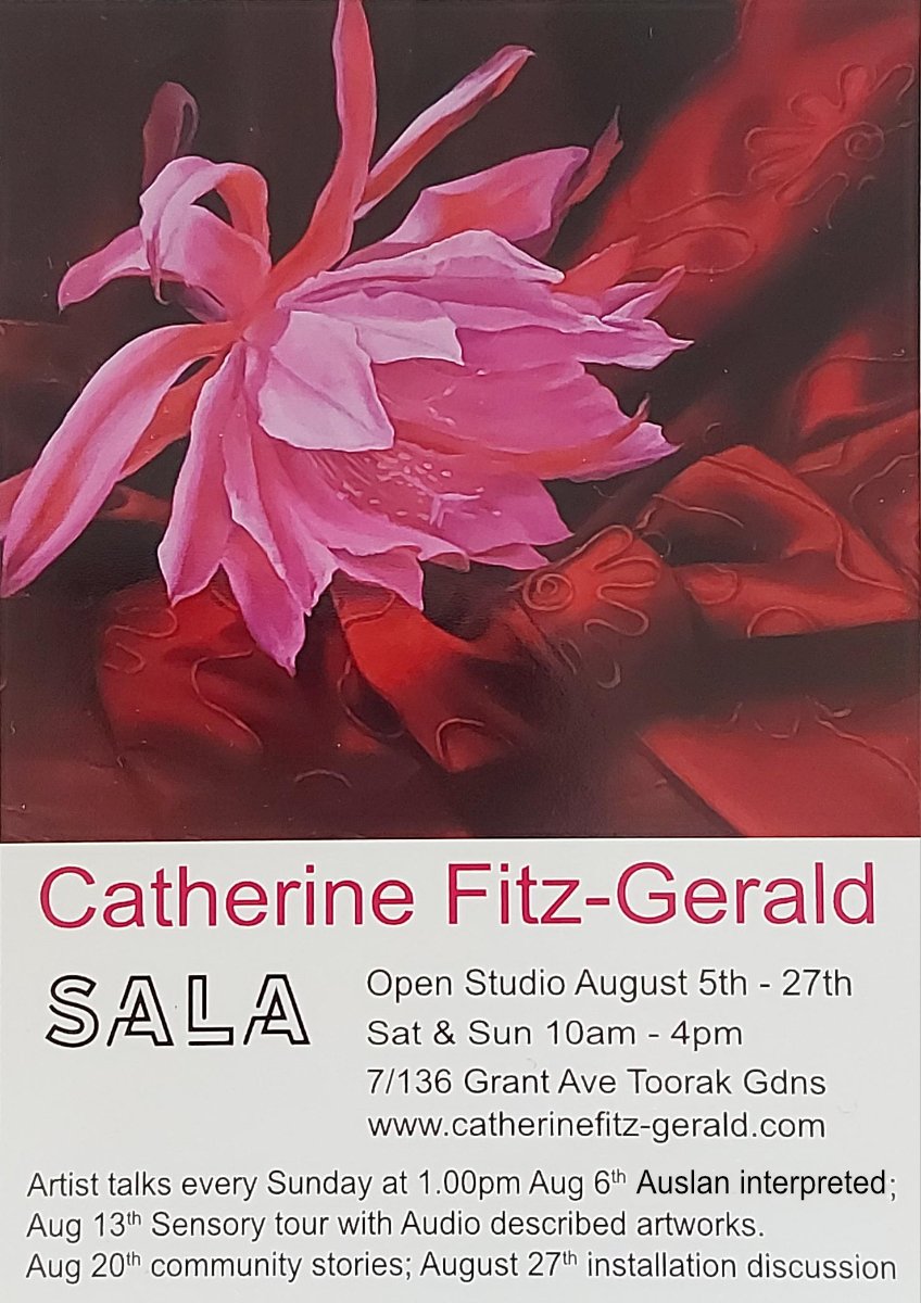 If fabrics could speak - Audio described art — Catherine Fitz-Gerald