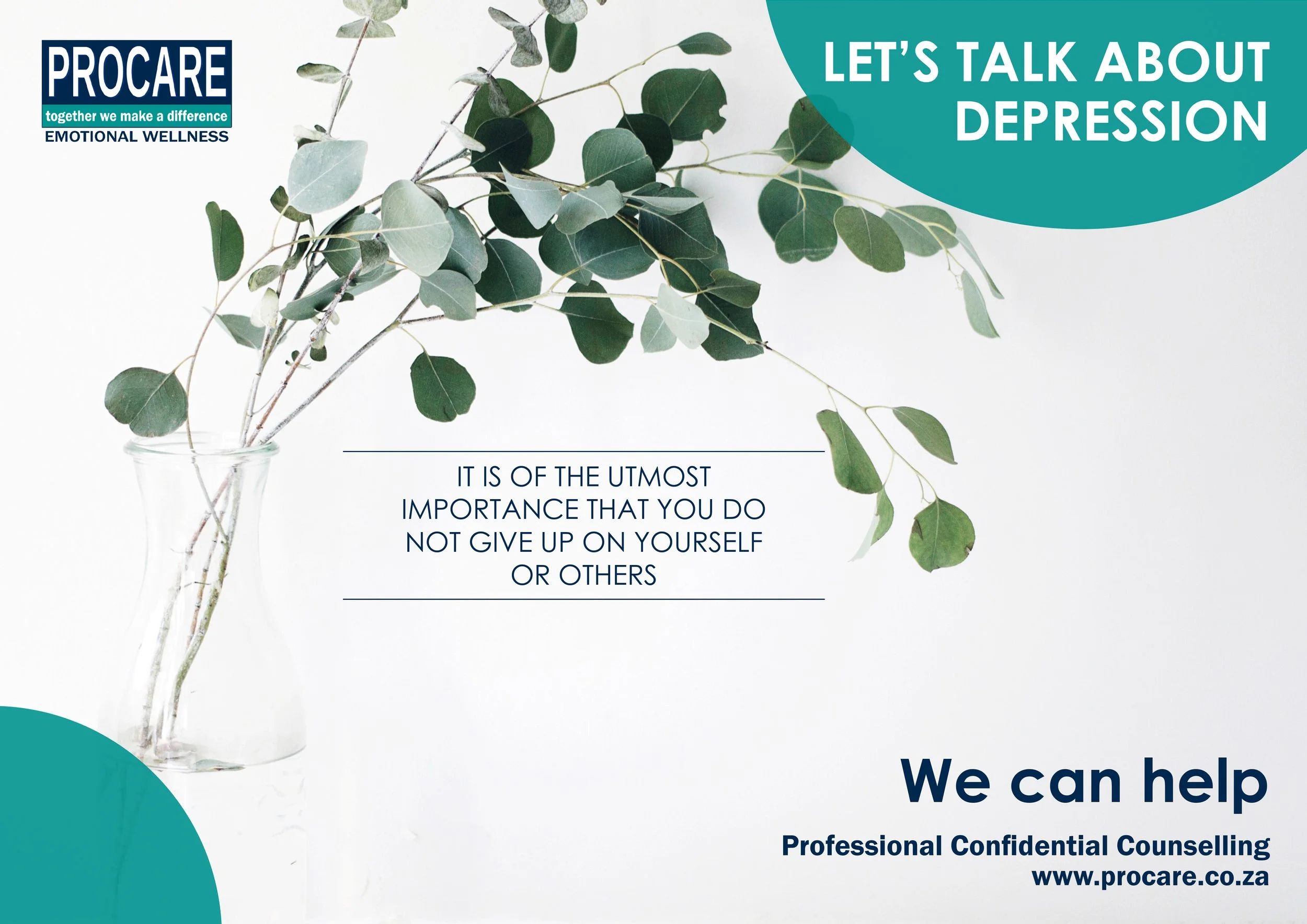 Let's Talk About Depression 2022 — PROCARE