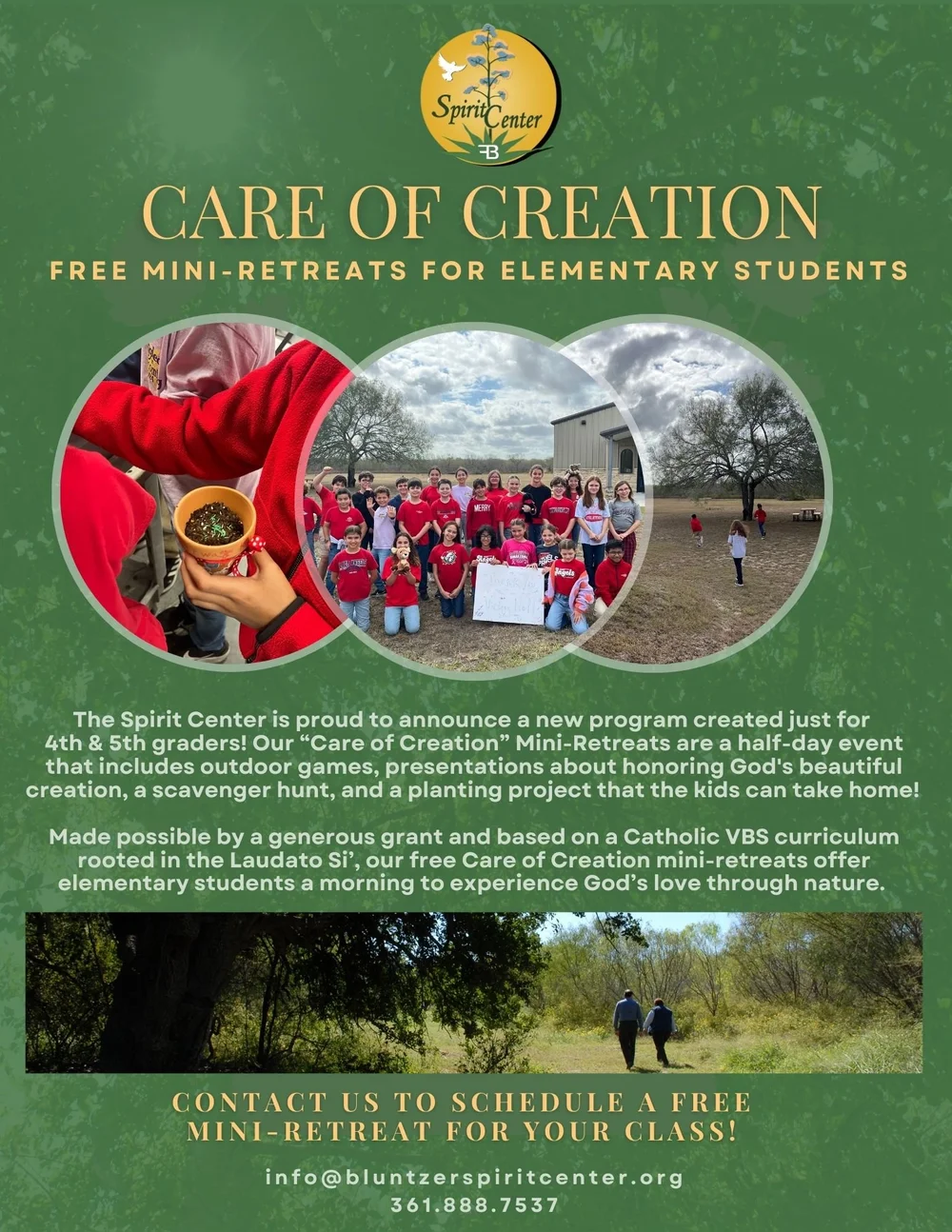 Care of Creation Free Mini-Retreats — The Spirit Center