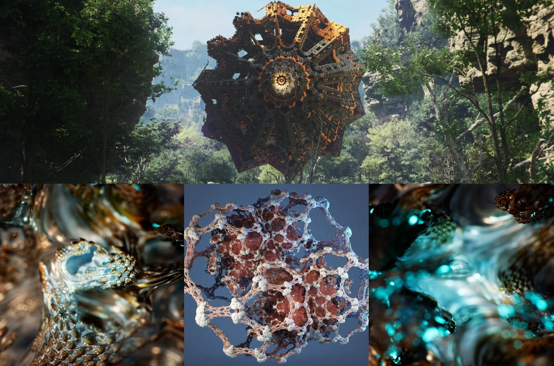 Realtime 3D fractals in Unreal Engine. — Machina Infinitum - Fractal Experiences
