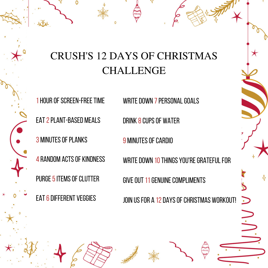 12 Days Of Christmas Workout Challenge