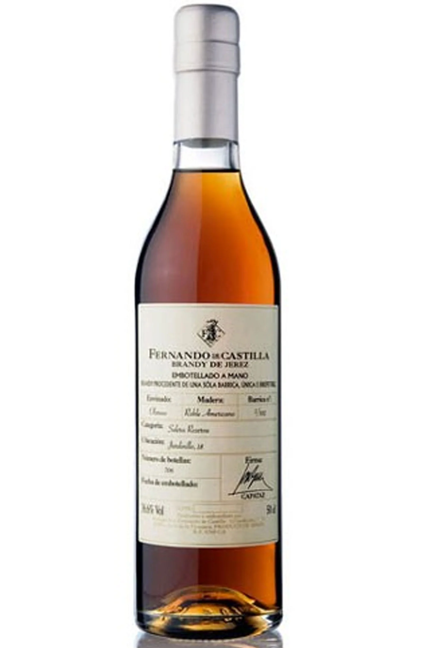 Fernando de Castilla Brandy Artesanal Oloroso Solera Reserva — TORO WINES