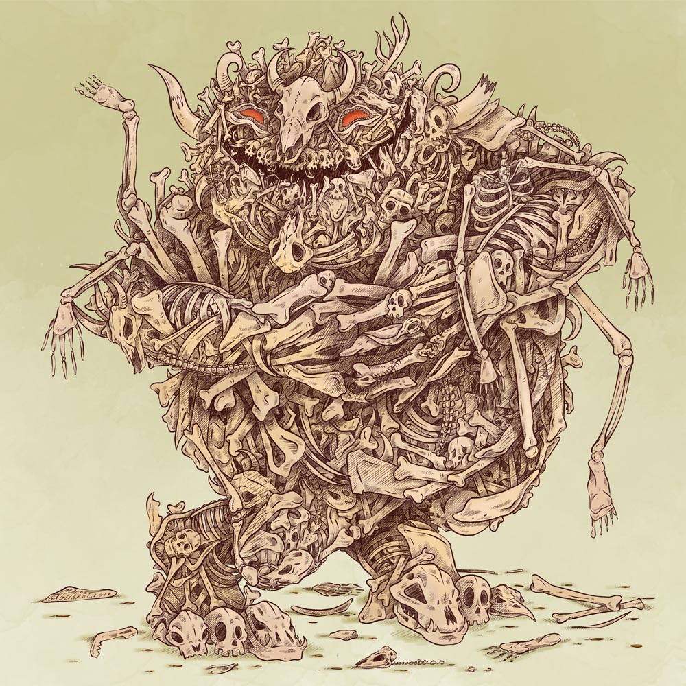 Bone Collector Drawings