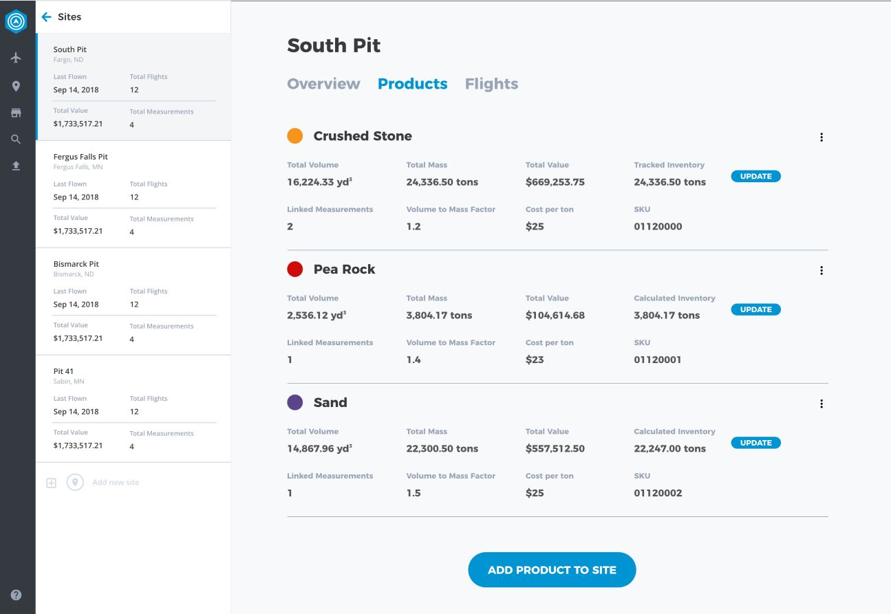 Drone Software for Stockpile Measurement - Botlink