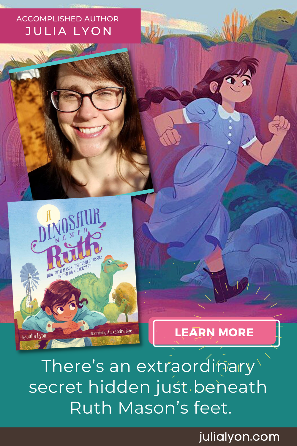 A Dinosaur Named Ruth by Julia Lyon — Guides by Deb