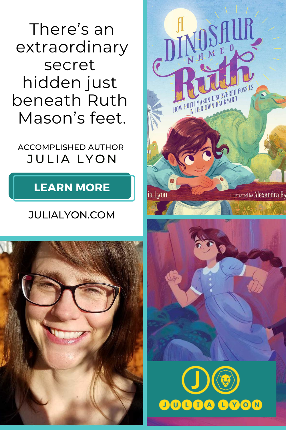 A Dinosaur Named Ruth by Julia Lyon — Guides by Deb