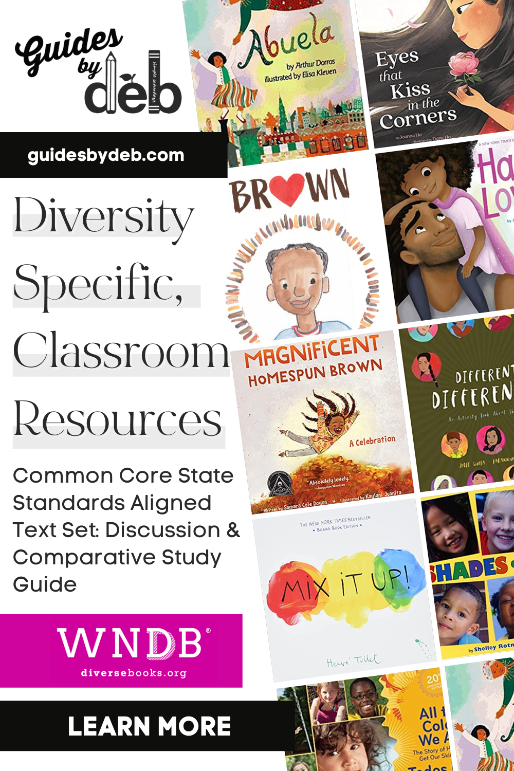 WNDB: Brown: The Many Shades of Love by Nancy Johnson James — Guides by Deb