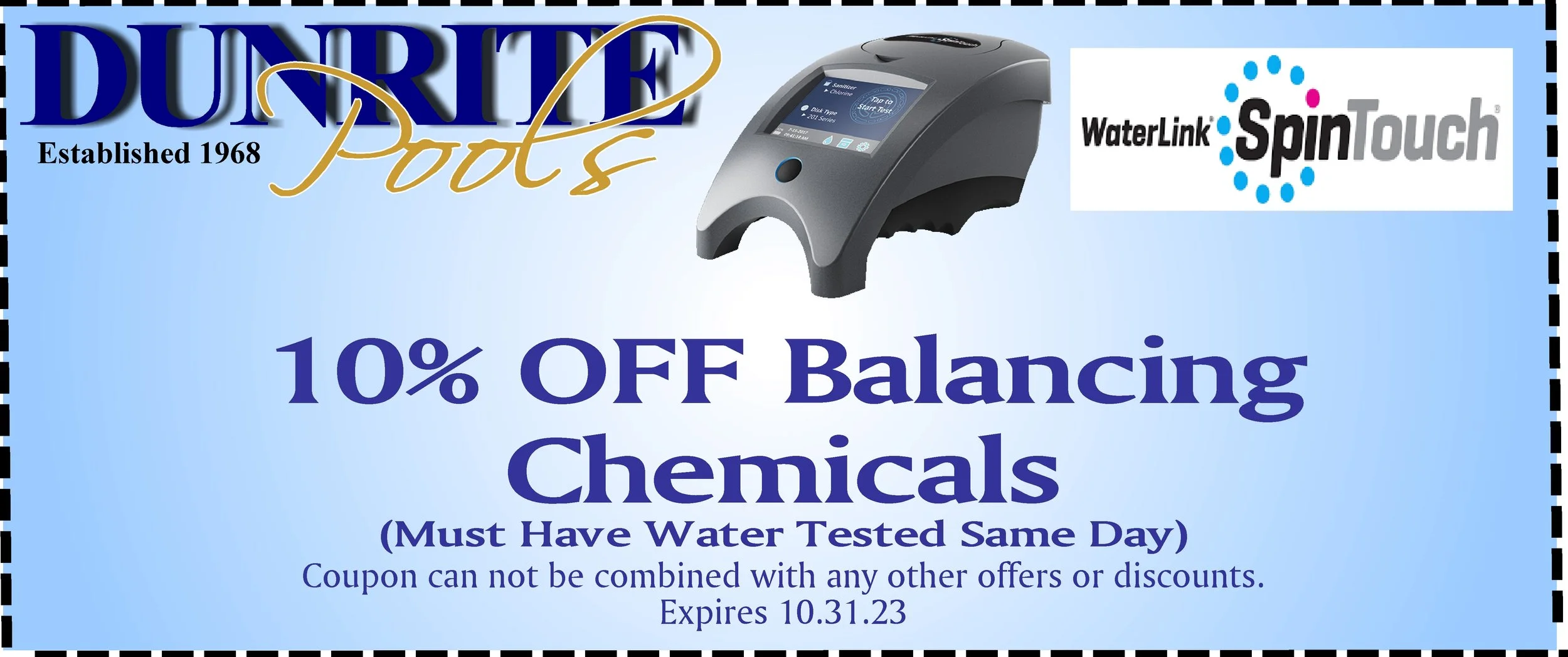 Coupons & Promotions — Dunrite Pools