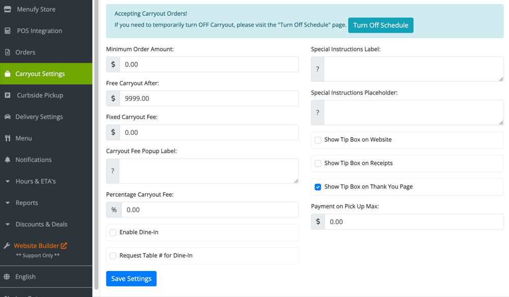 A LOOK INSIDE MENUFY MANAGER | PART 2