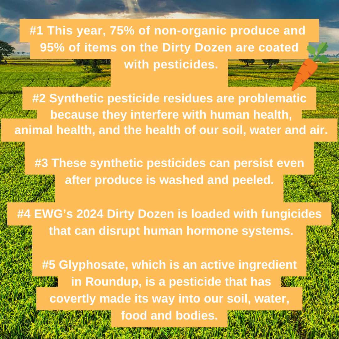 The EWG's 2024 Dirty Dozen Food For Thought — Love Whole Foods Cafe ...