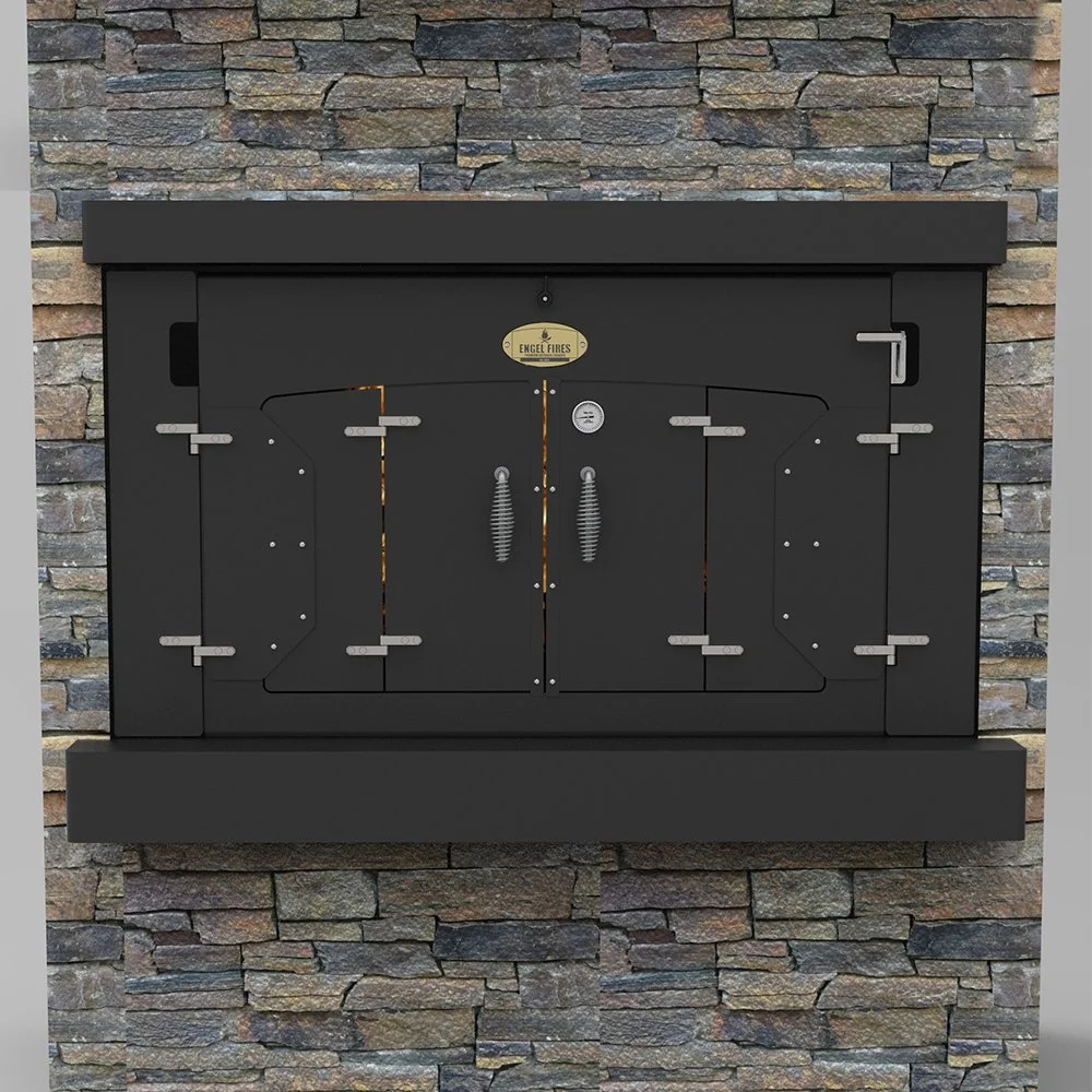 Outdoor wood fire BBQ grill specifications — Engel Fires – Premium ...