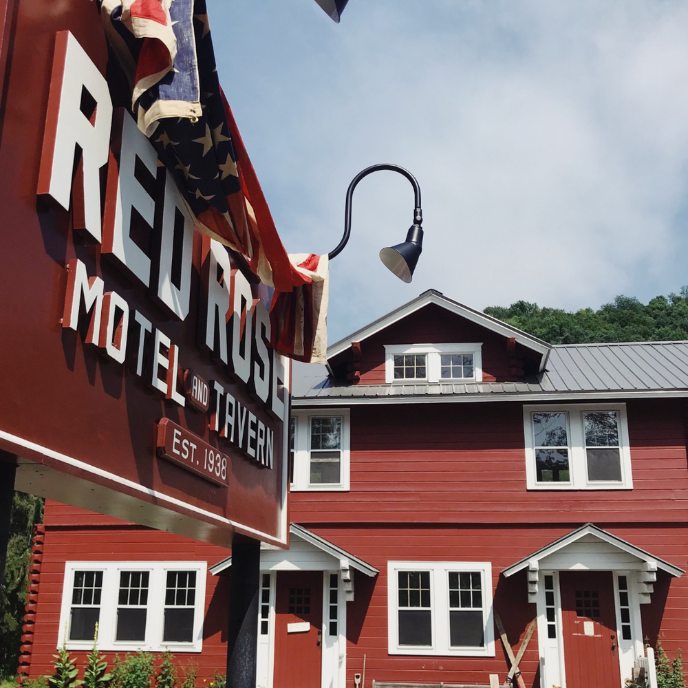 The Red Rose Motel + Tavern — ROSCOE, NY