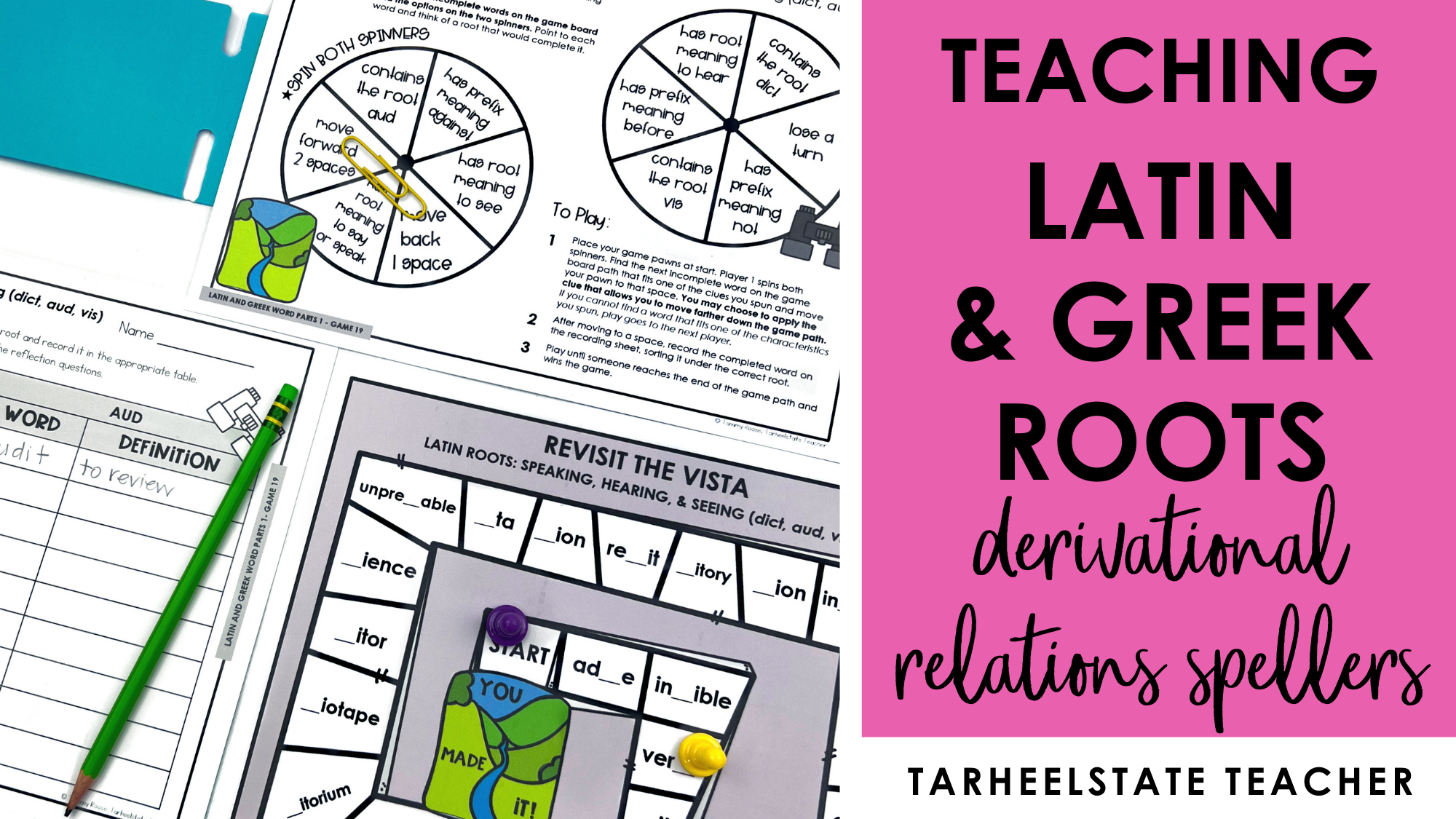 Teaching Latin and Greek Roots - Derivational Relations Spellers ...