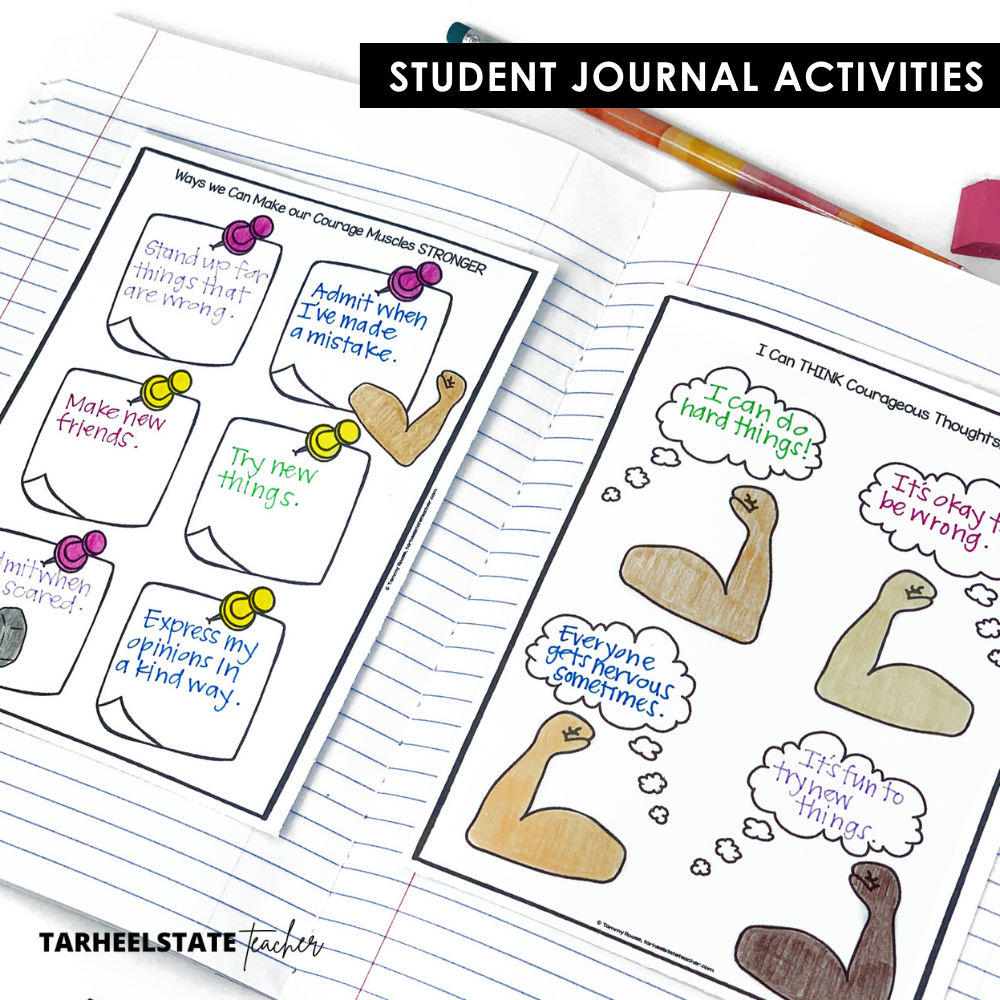 Courage Activities and Lessons for the Classroom — Tarheelstate Teacher