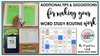 Additional Tips and Suggestions for Your Word Study Activities ...