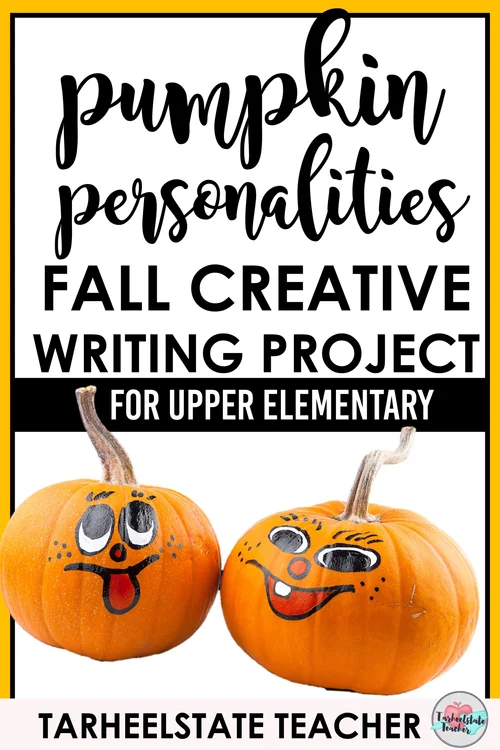 Pumpkin Creative Writing Project - Perfect for Fall or Halloween ...