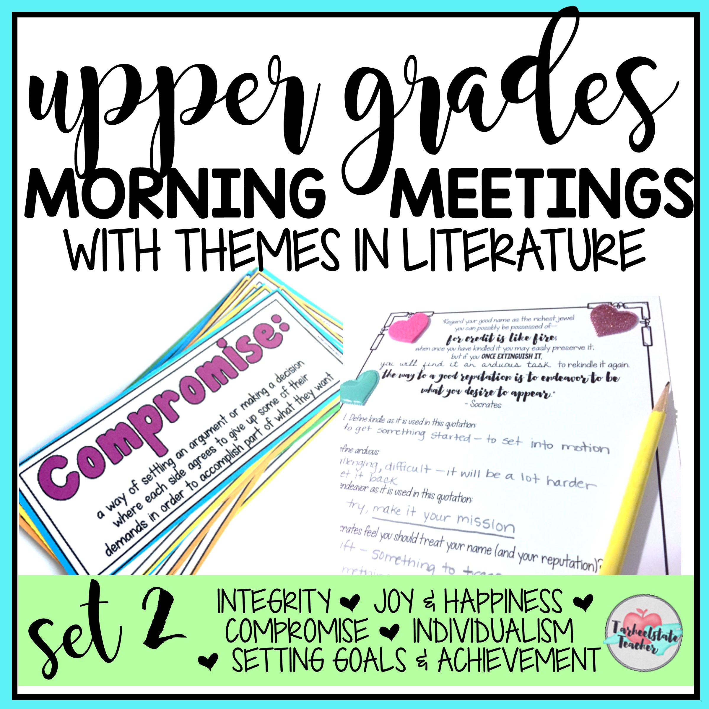 Upper Elementary Morning Meeting Resources and Lesson Plans ...