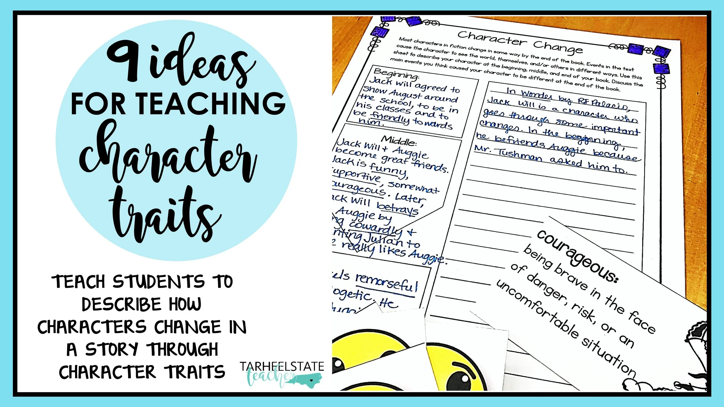 A Lesson Fail and 9 Ideas for Character Traits — Tarheelstate Teacher