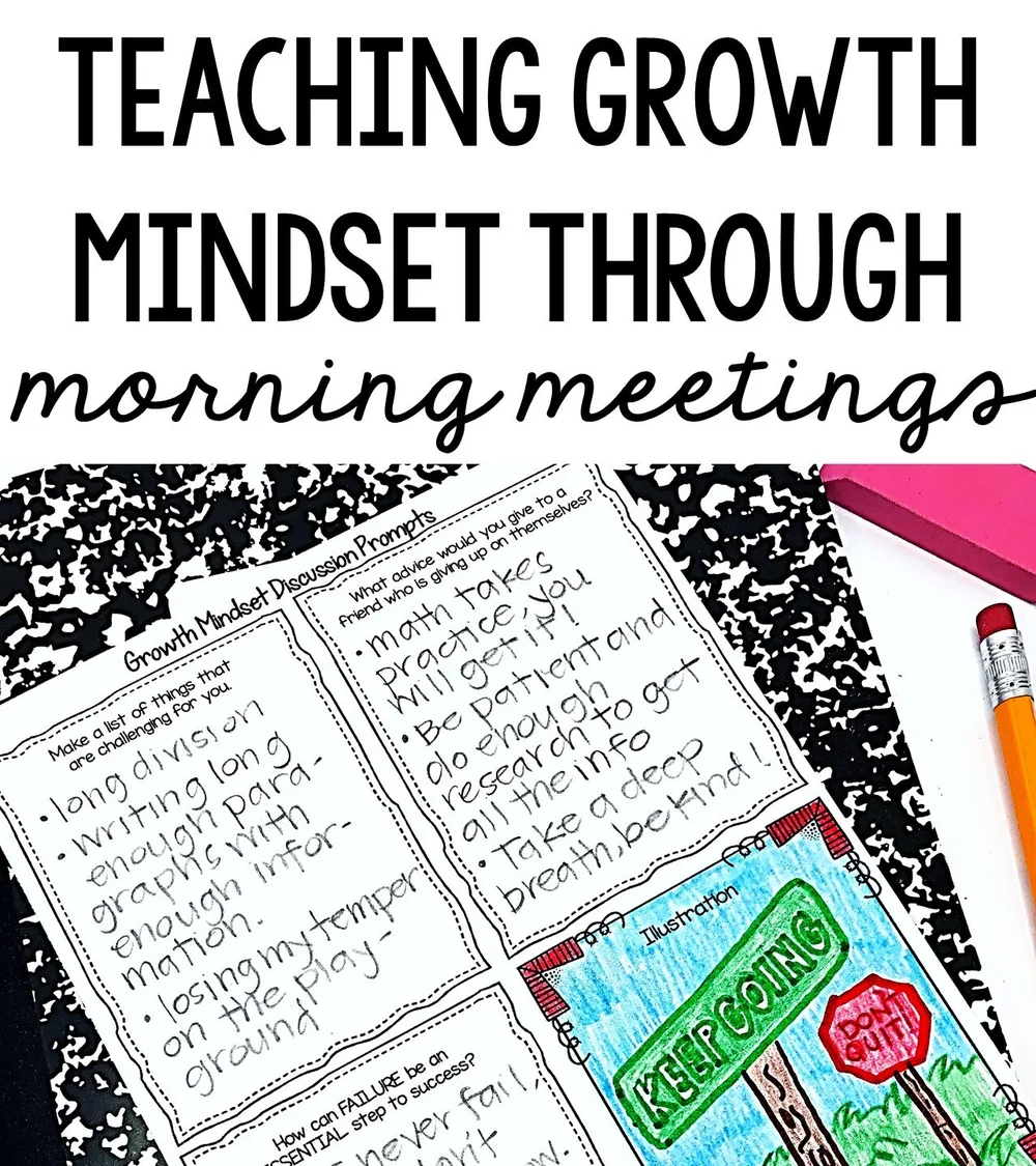 Free SEL Growth Mindset Activities: Teach Your Students About Grit, The ...