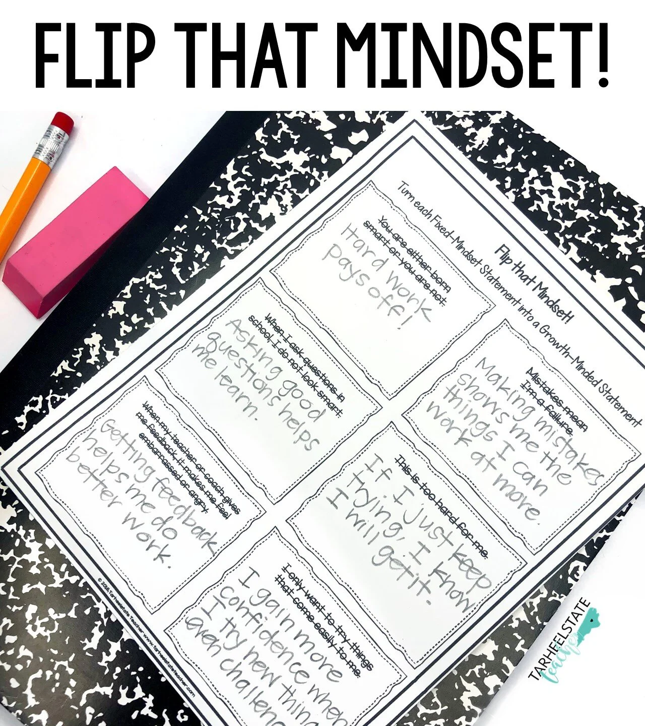 Free SEL Growth Mindset Activities: Teach Your Students About Grit, The ...