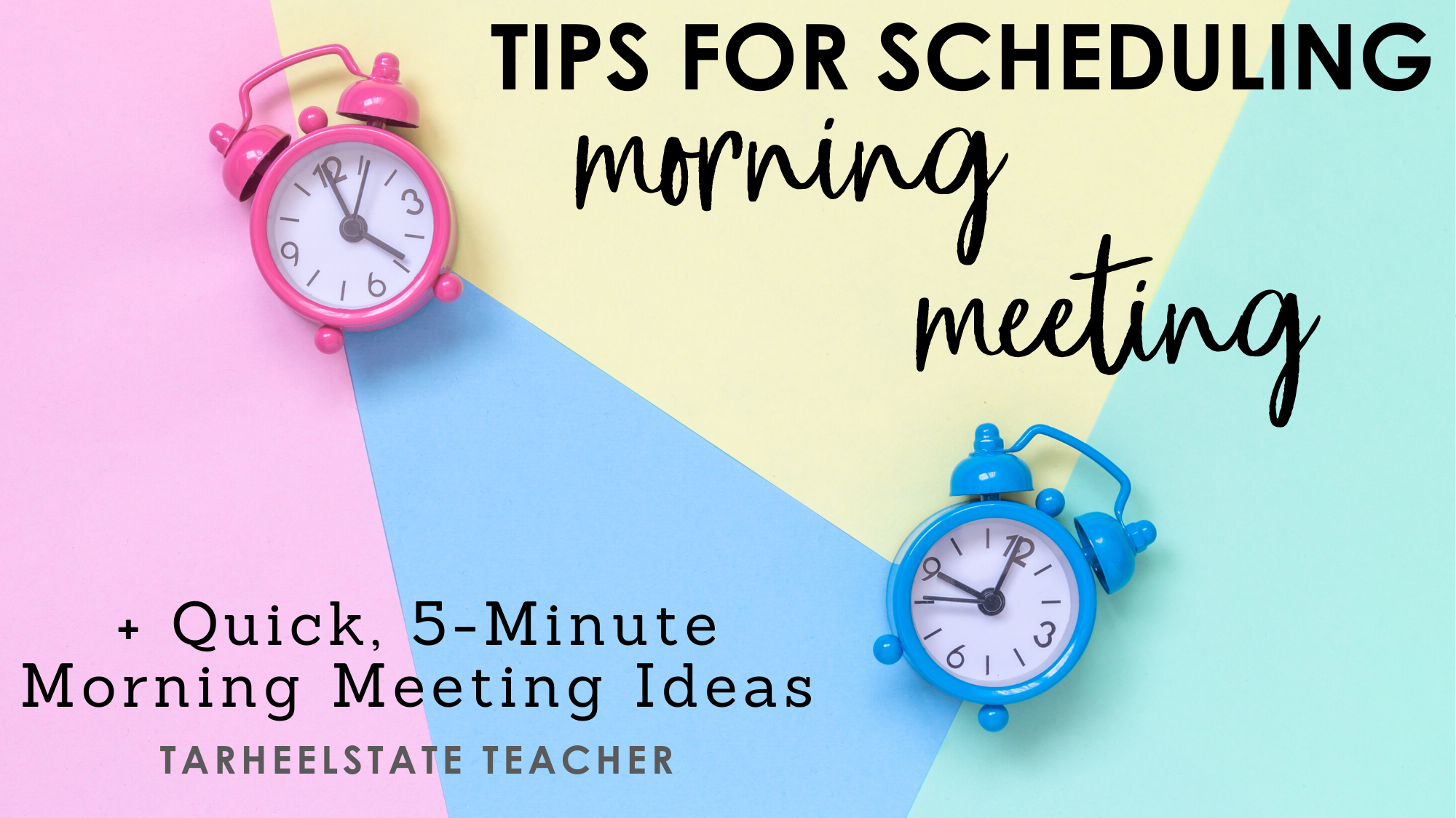 Morning Meeting — Tarheelstate Teacher
