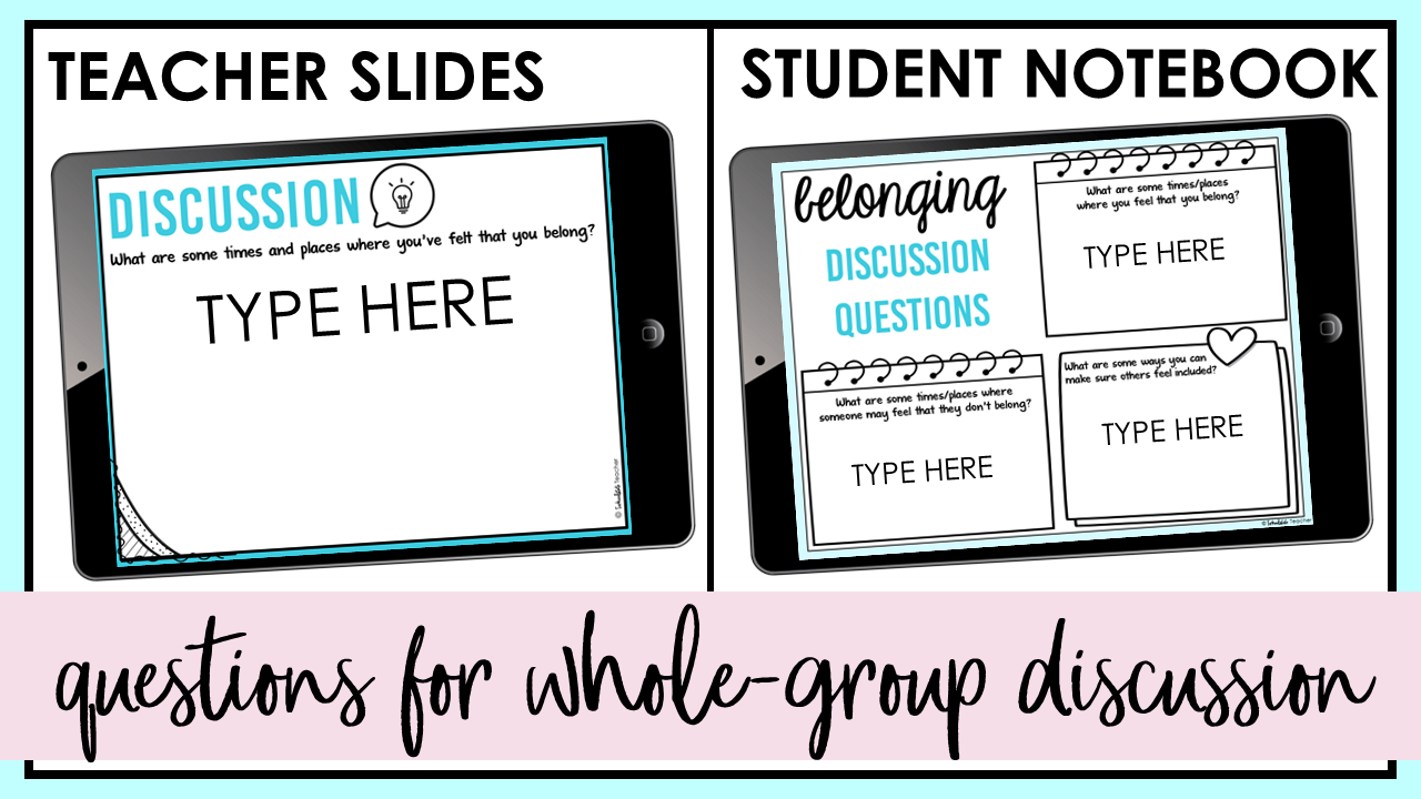 Free Morning Meeting Google Slides and Belonging Activities for SEL in ...