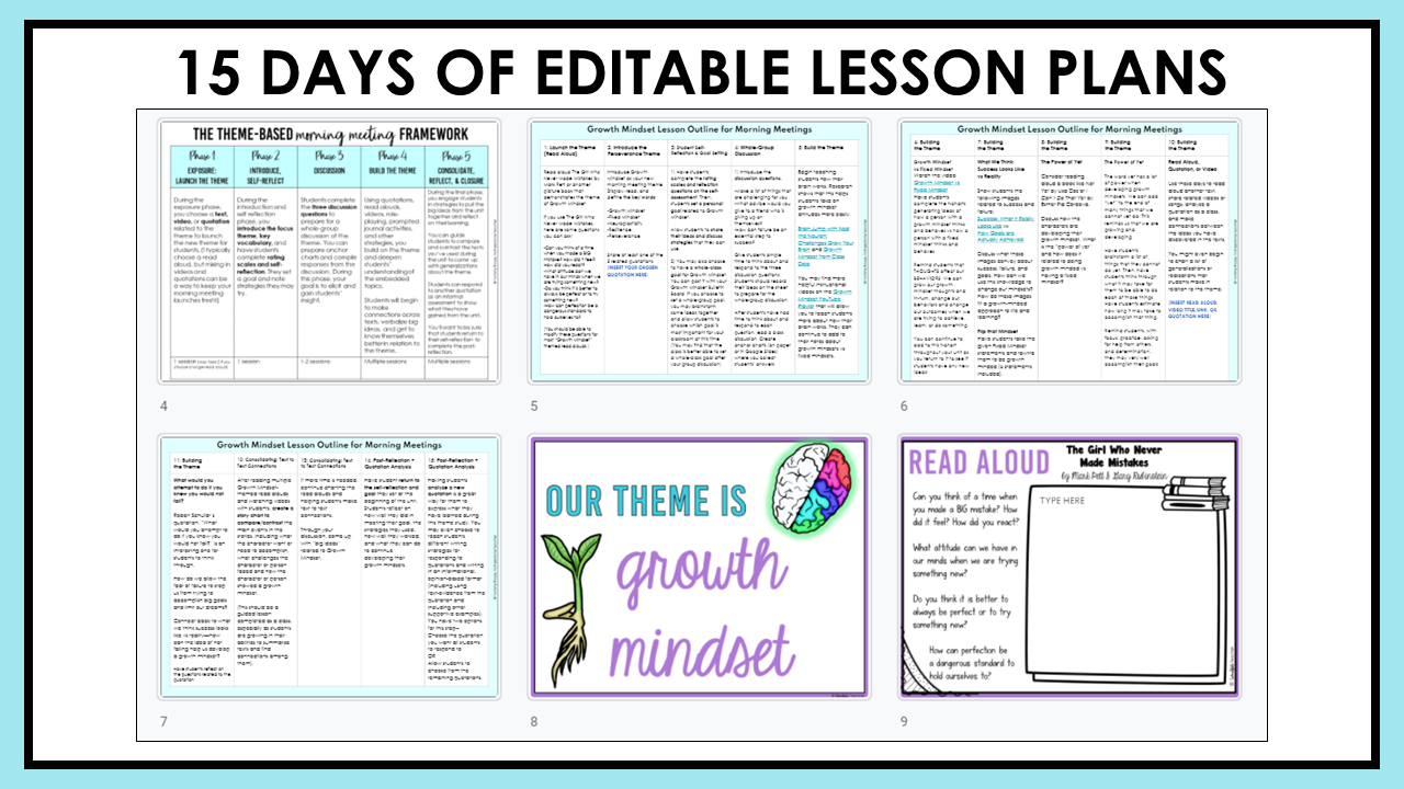 Free Growth Mindset Virtual Lesson Plans — Tarheelstate Teacher