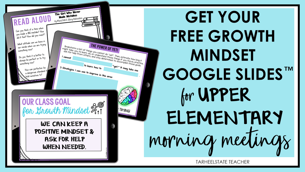 Free Growth Mindset Virtual Lesson Plans — Tarheelstate Teacher