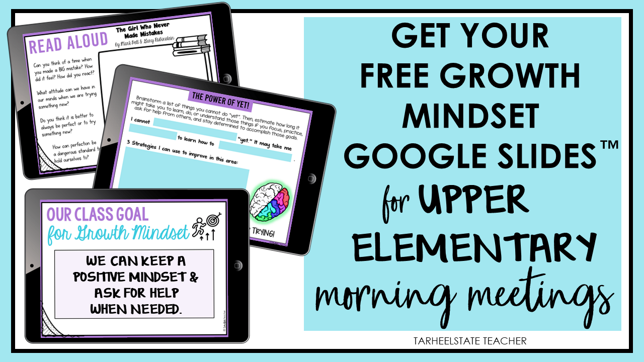 Free Growth Mindset Virtual Lesson Plans — Tarheelstate Teacher