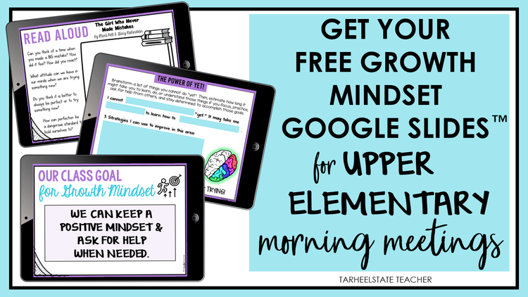 Free Growth Mindset Virtual Lesson Plans — Tarheelstate Teacher