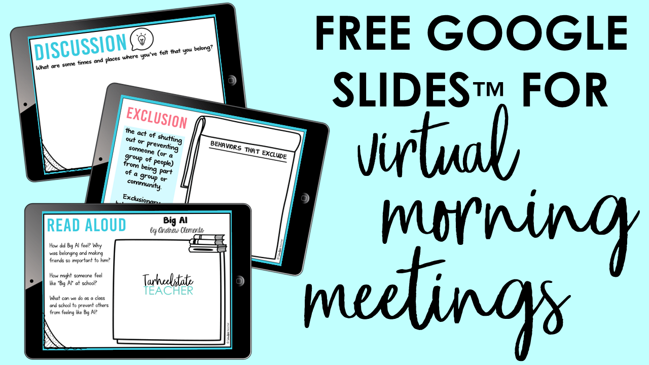 7 Tips for Virtual Morning Meetings — Tarheelstate Teacher