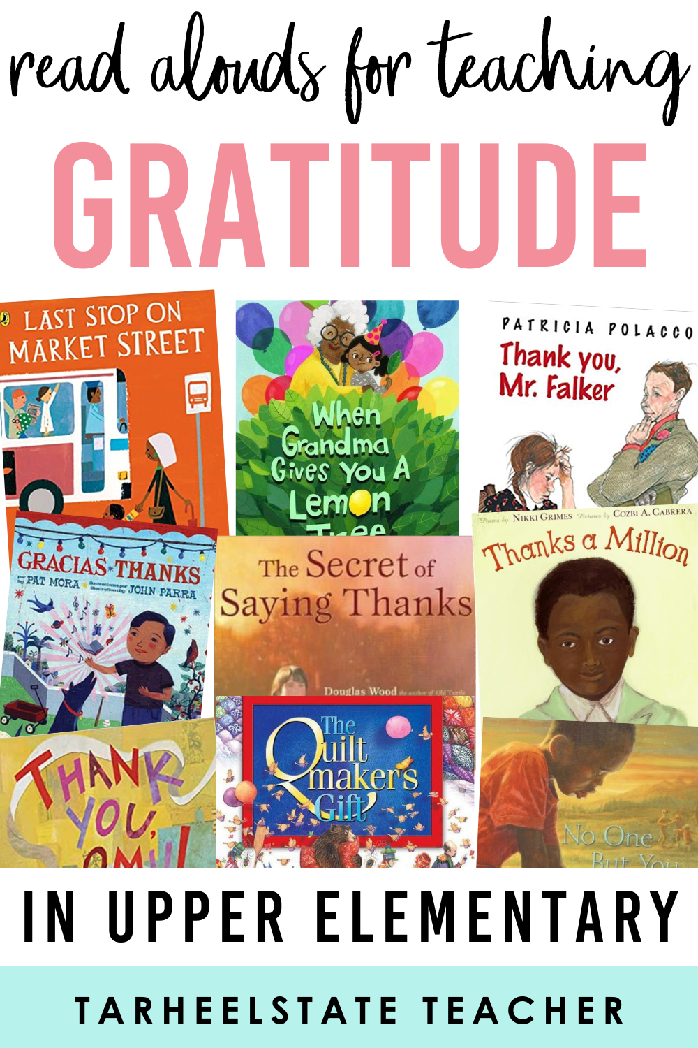 15 Books About Gratitude for Upper Elementary Read Alouds ...